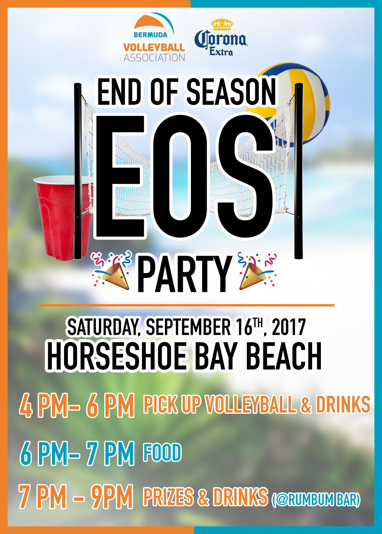 End Of Season Party Flyer